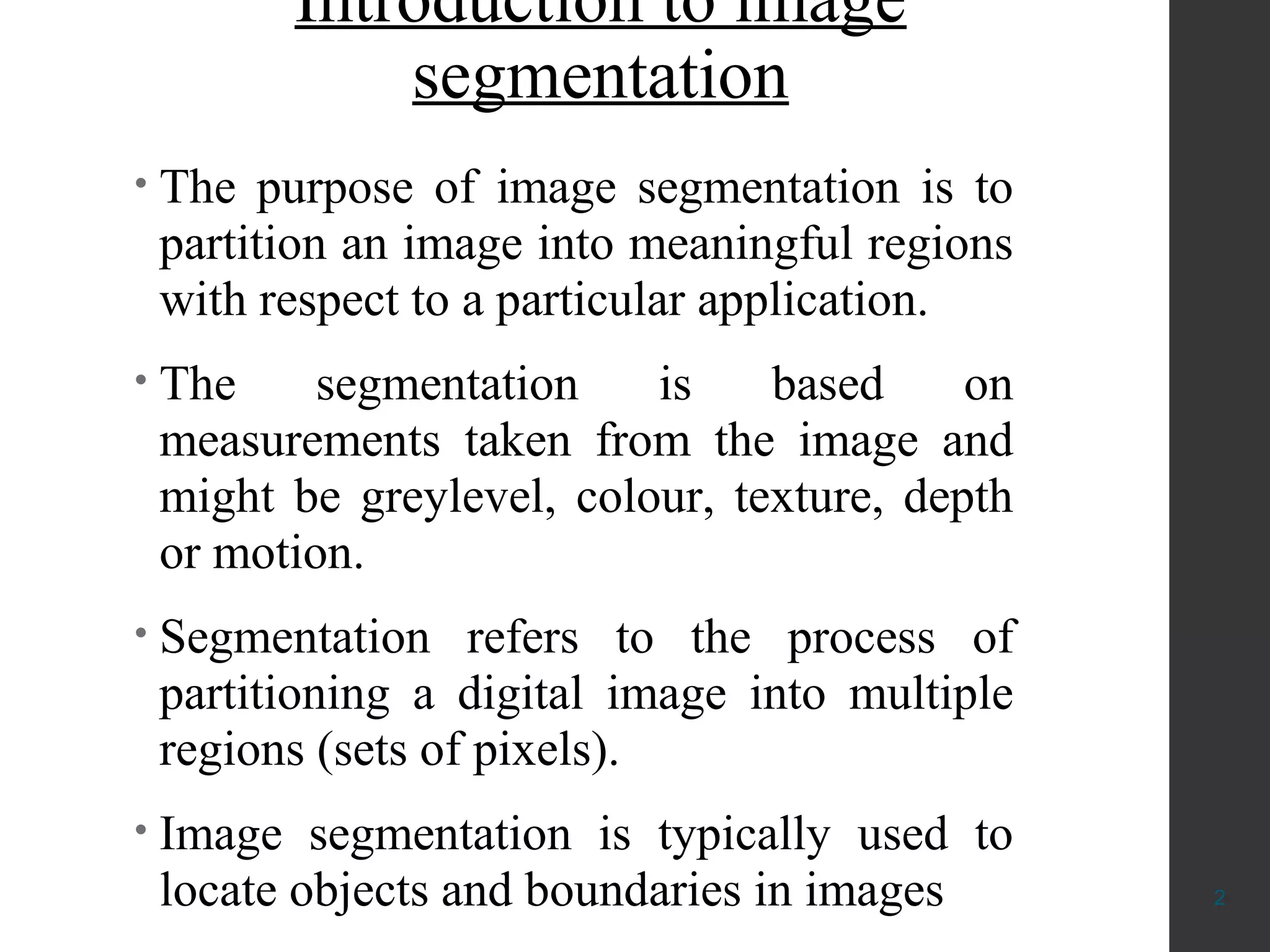 Image segmentation | PPT