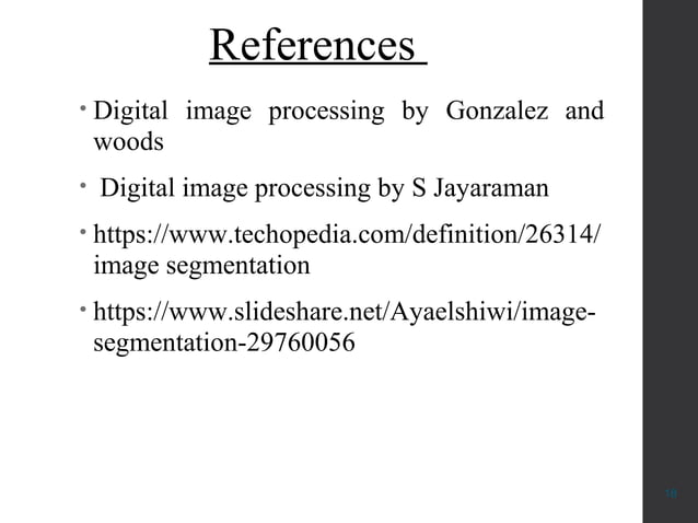 Image segmentation | PPT