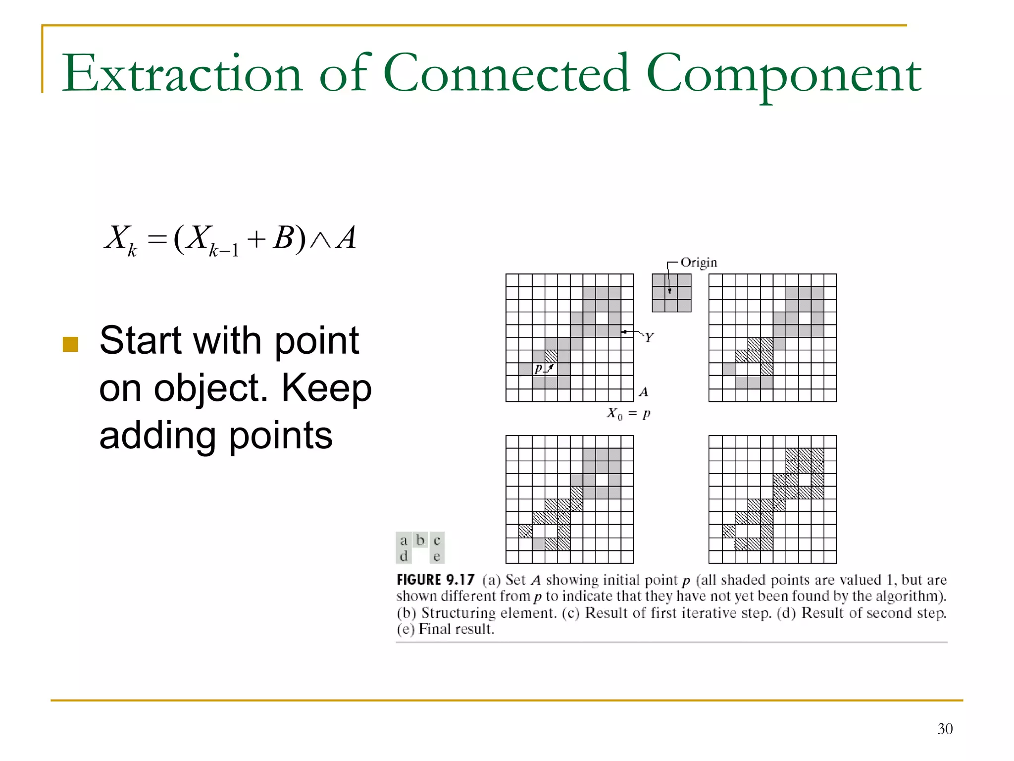 Image segmentation 3 morphology | PPSX