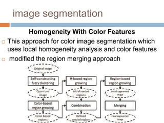 Image segmentation and defect detection techniques using homogeneity | PPT