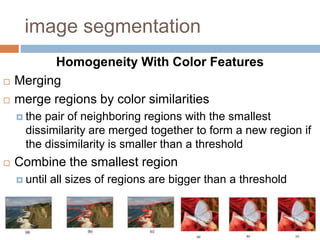 Image segmentation and defect detection techniques using homogeneity | PPT