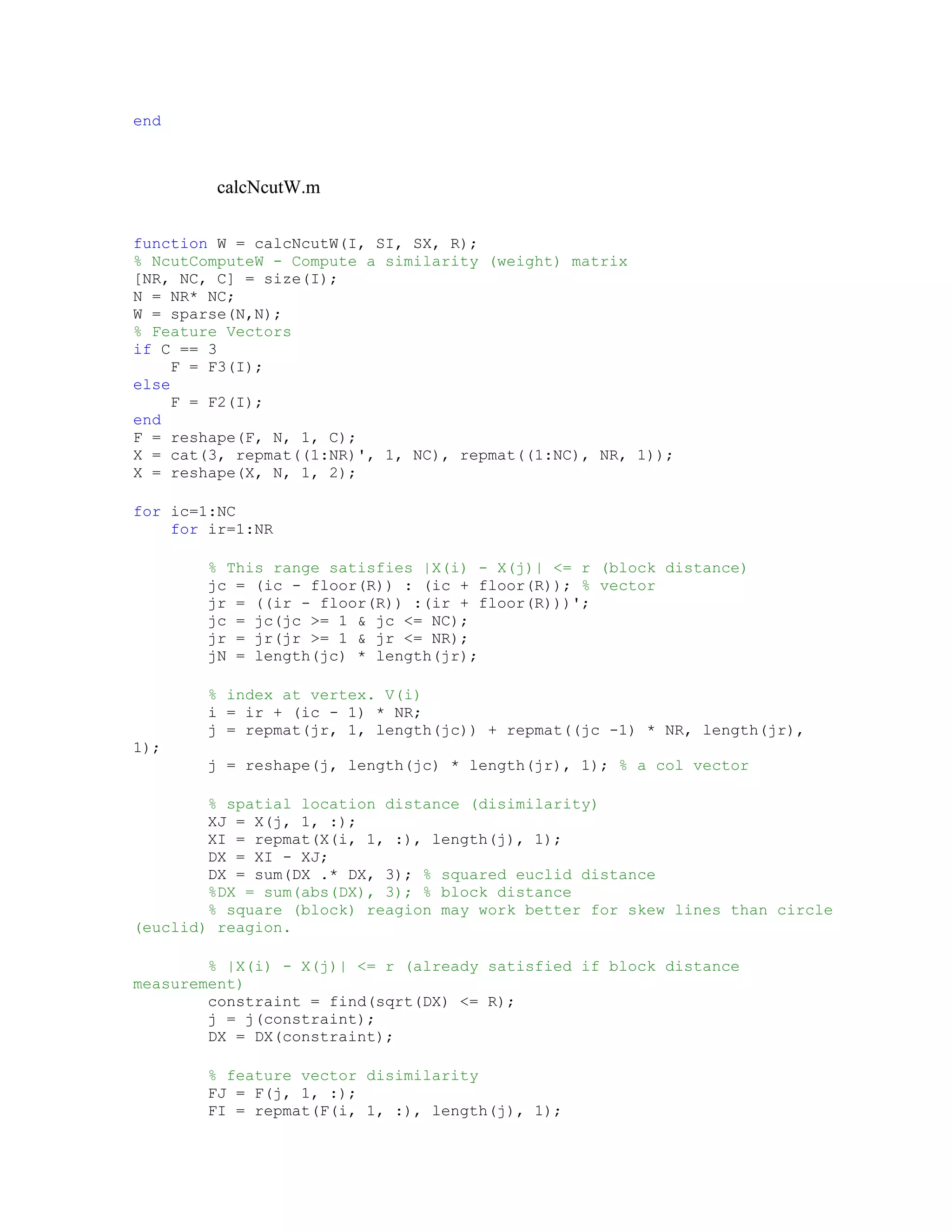 Image Segmentation Using Normalized Graph Cut Pdf 3 D Graphics Computer Software And