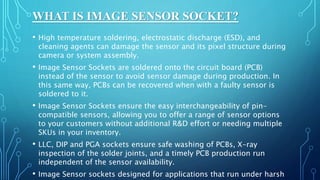 Image Sensor Socket | PPT