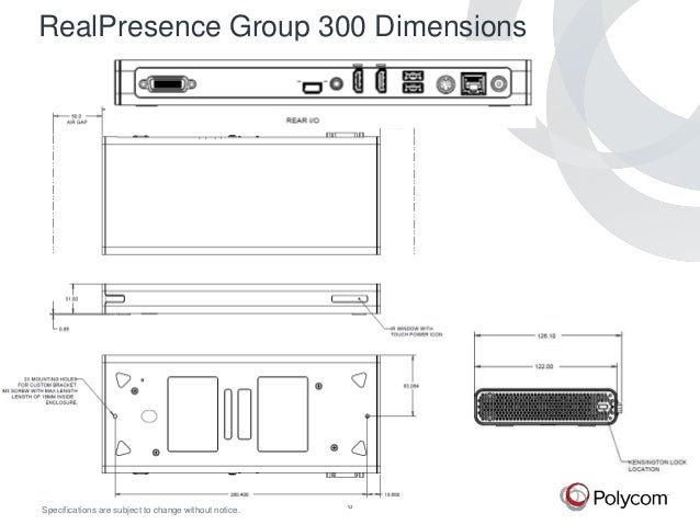 polycom , group series, setup, hardware