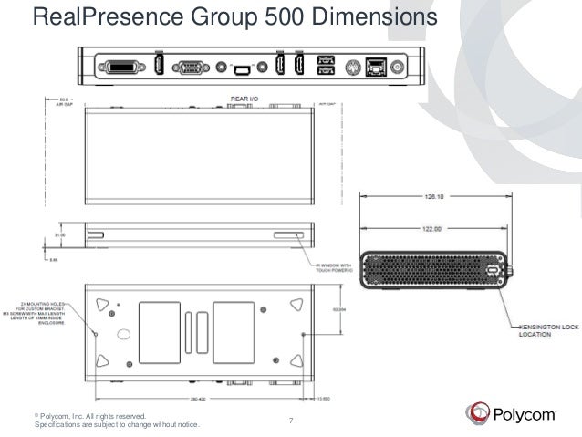 polycom , group series, setup, hardware
