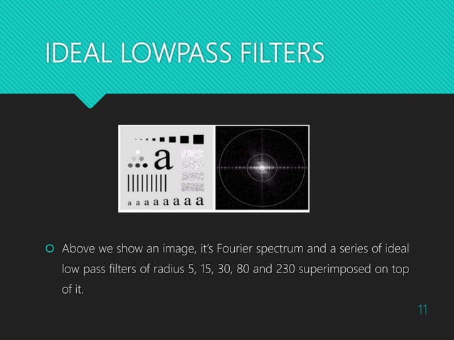 Image Smoothing using Frequency Domain Filters | PPTX | Technology & Computing