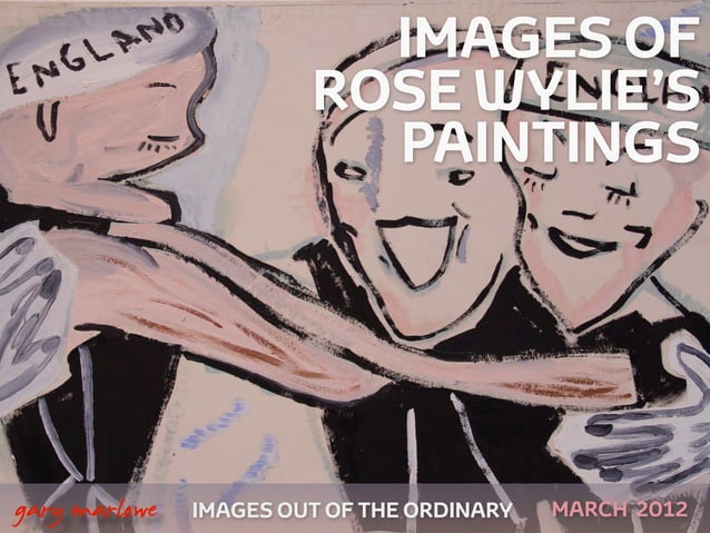 Images of Rose Wylie's Paintings | PDF