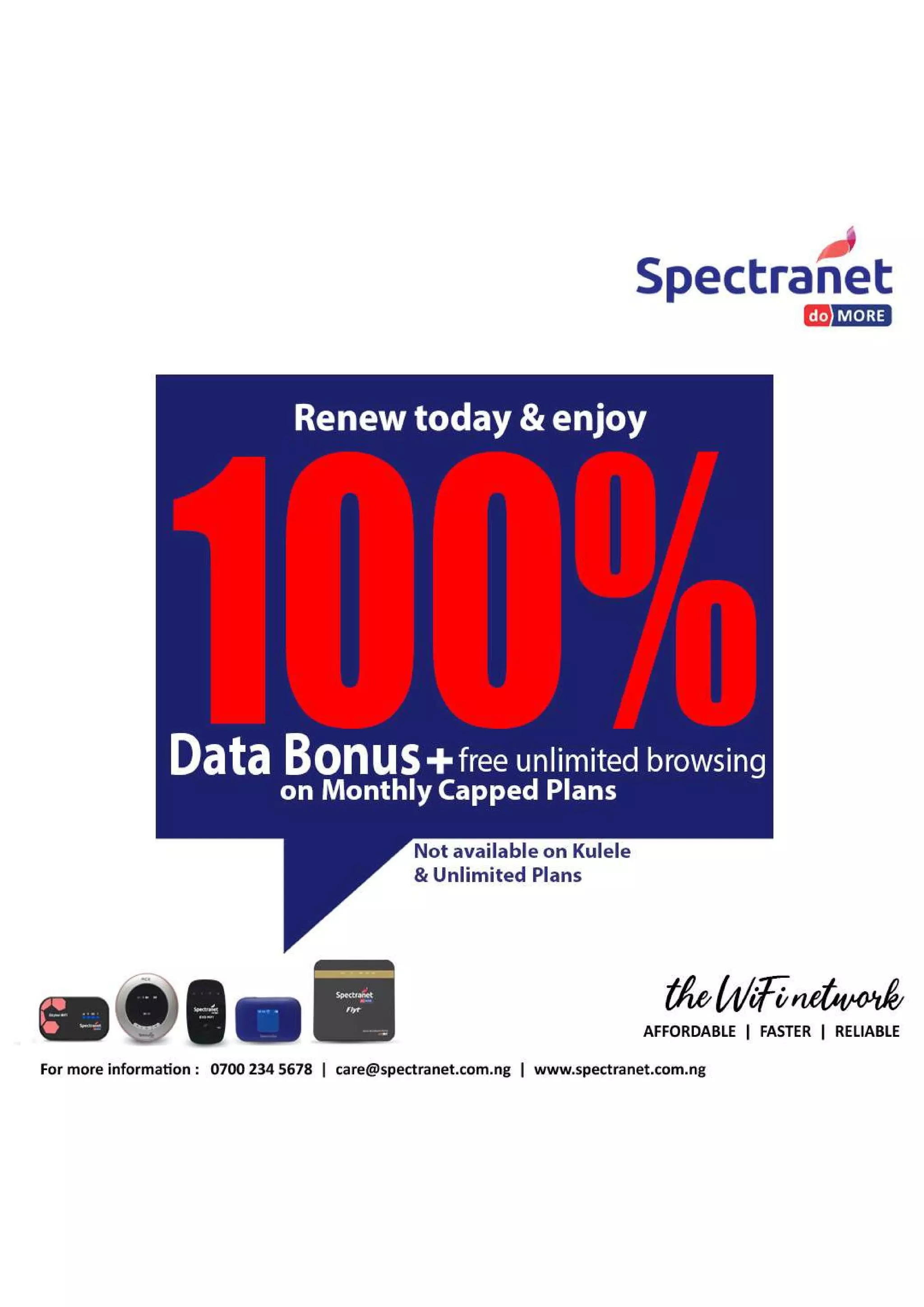 Spectranet DATA | PDF