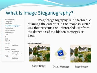 Image Steganography | PPT
