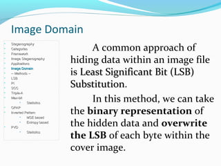 Image Steganography | PPT