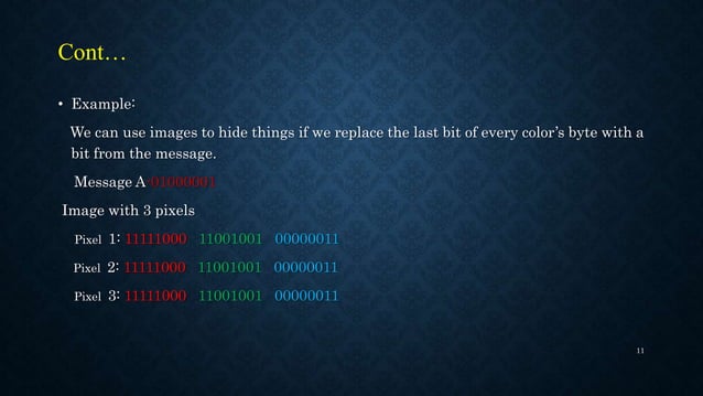 Image steganography and cryptography | PPT