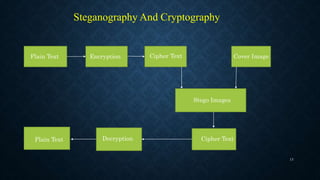 Image steganography and cryptography | PPT