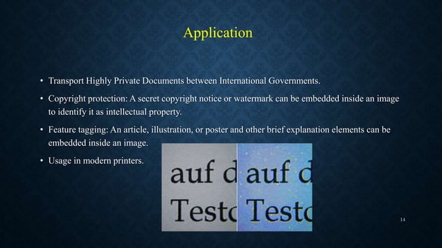 Image steganography and cryptography | PPT