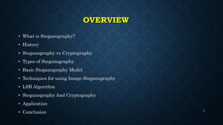Image steganography and cryptography | PPT