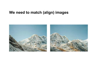 Image stitching | PPT