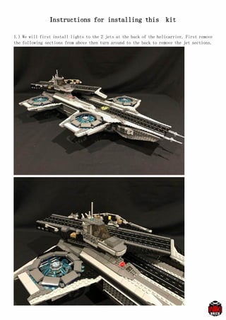 Shield Helicarrier Blueprint