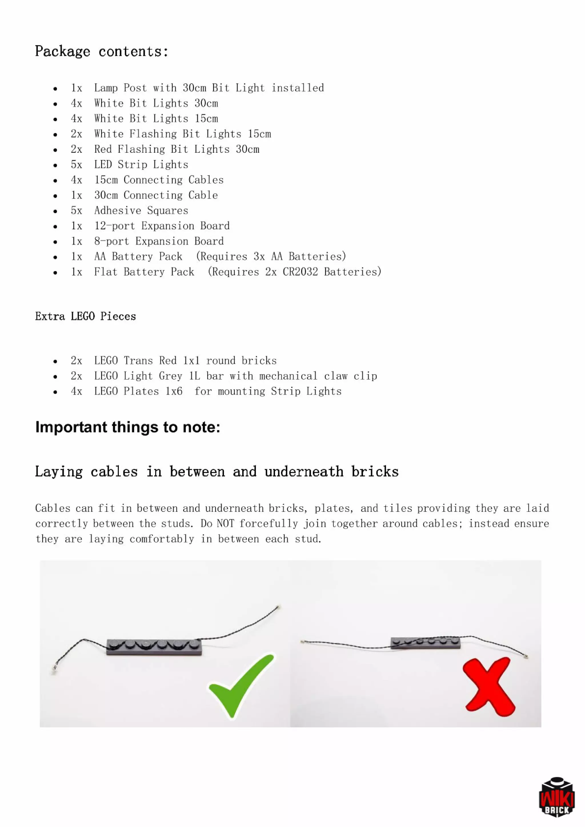 Manual Instruction for LEPIN LEDLIGHT Fire Brigade 15004 | PDF