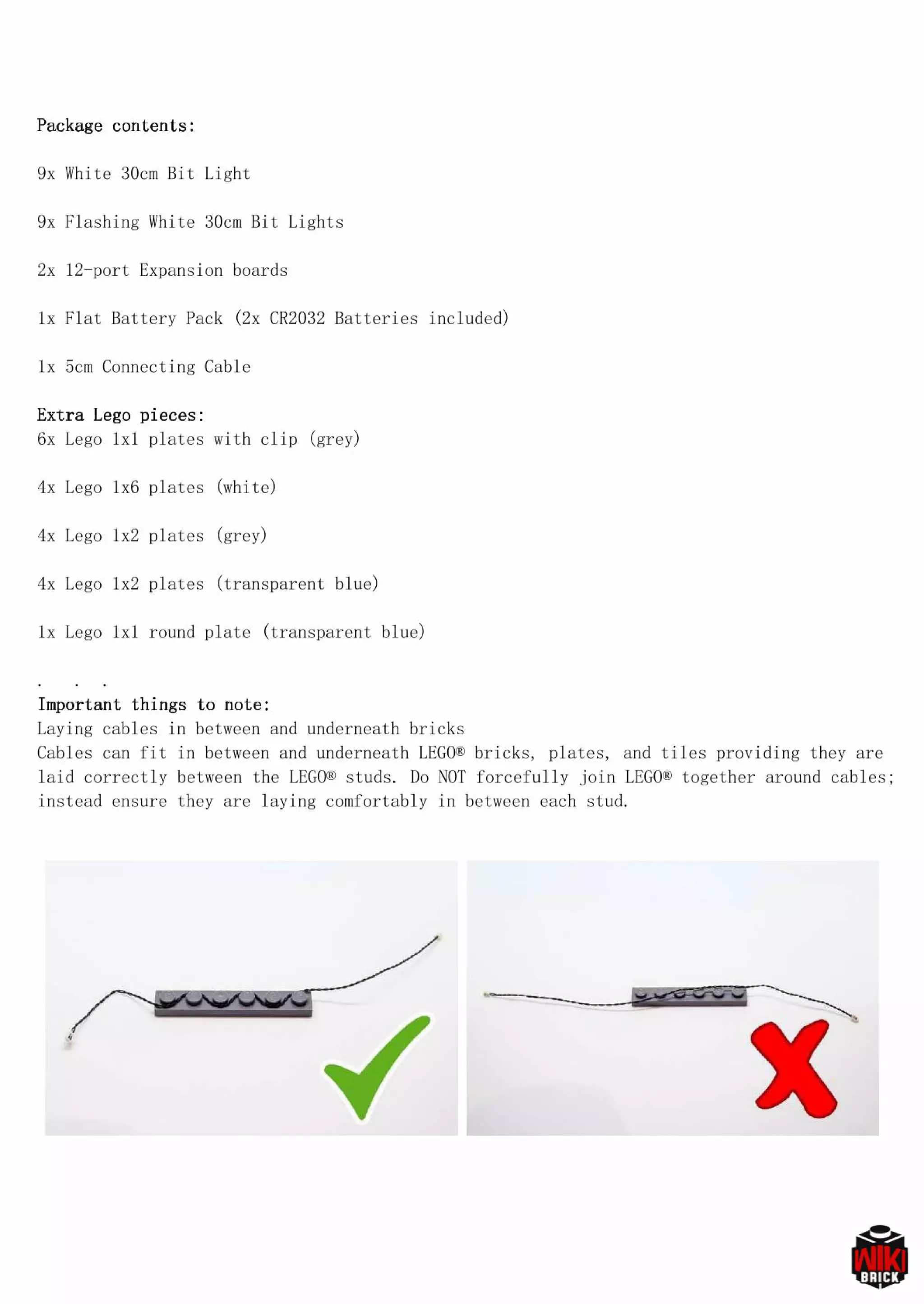 Manual Instruction for LEPIN LEDLIGHT Ghostbusters Ecto-1 16032 | PDF