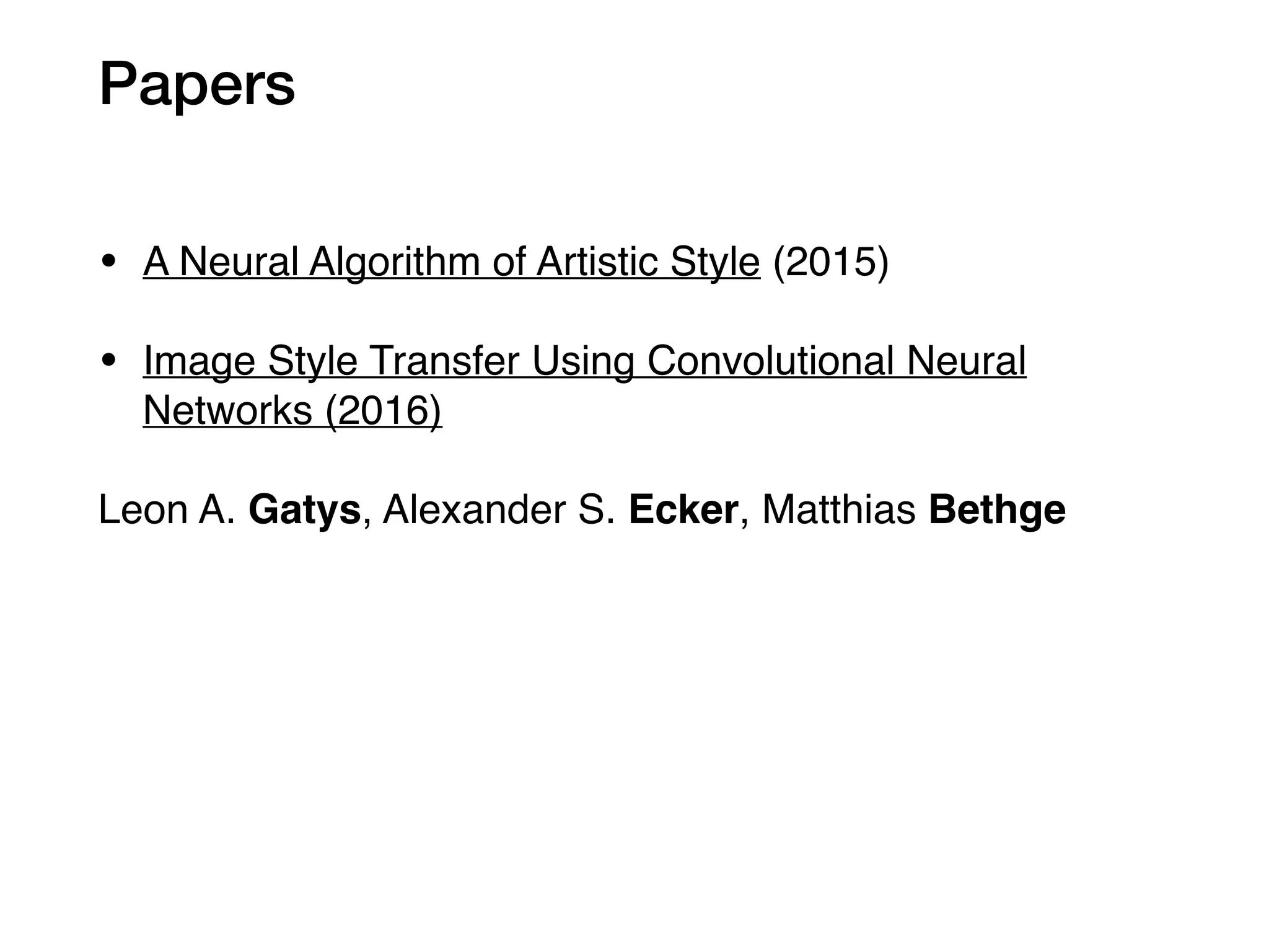 Image style transfer and iOS CoreML, Vision Frameworks | PDF