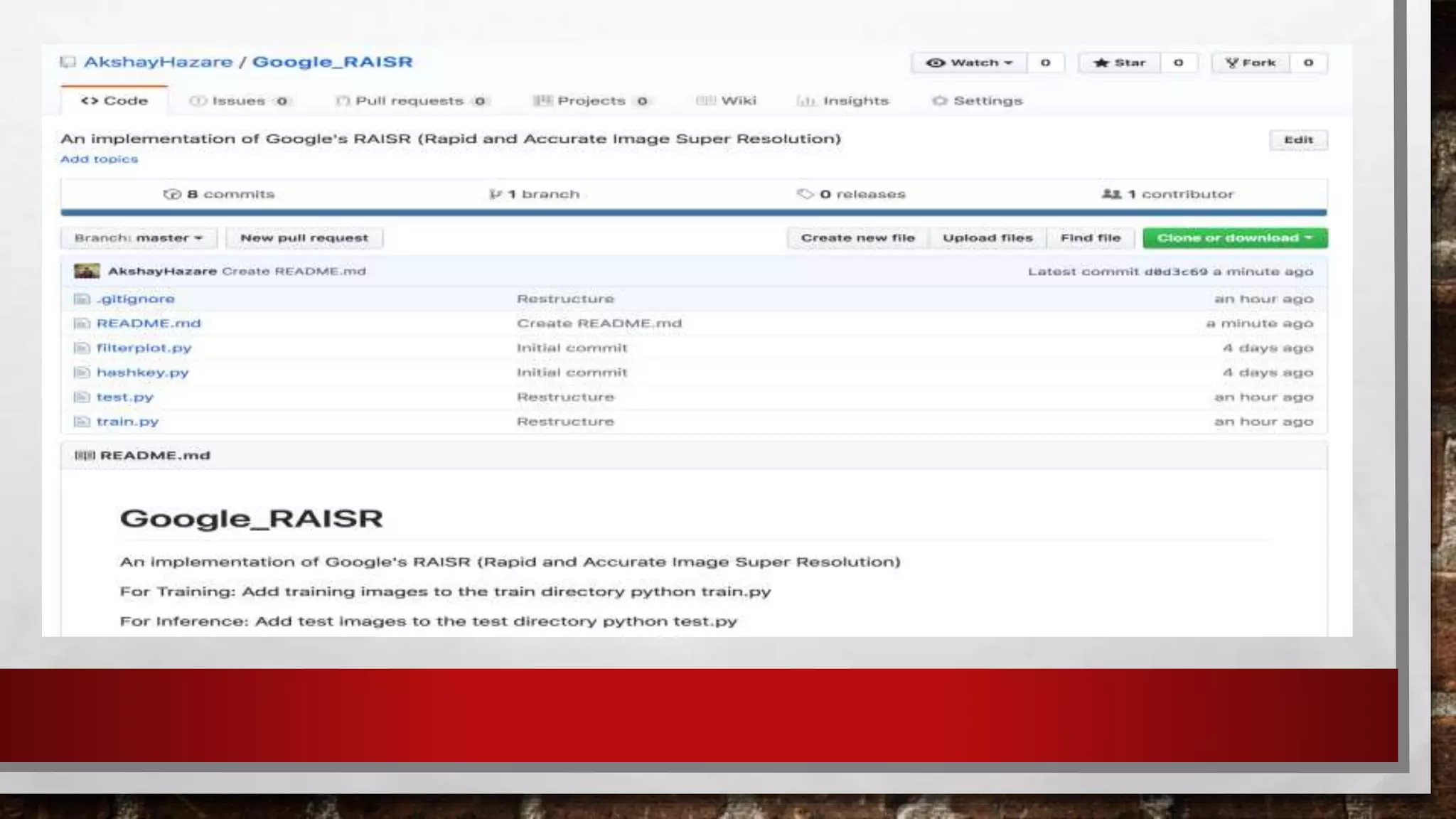 Image super resolution | PPTX