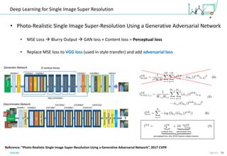 Single Image Super Resolution Overview | PDF