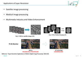 Single Image Super Resolution Overview | PDF