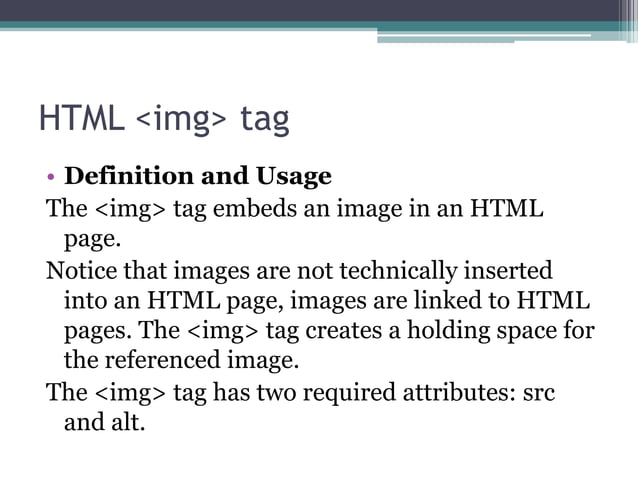Imagetag | PPTX | Web Design and HTML | Internet