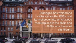 Claridge’s | PDF