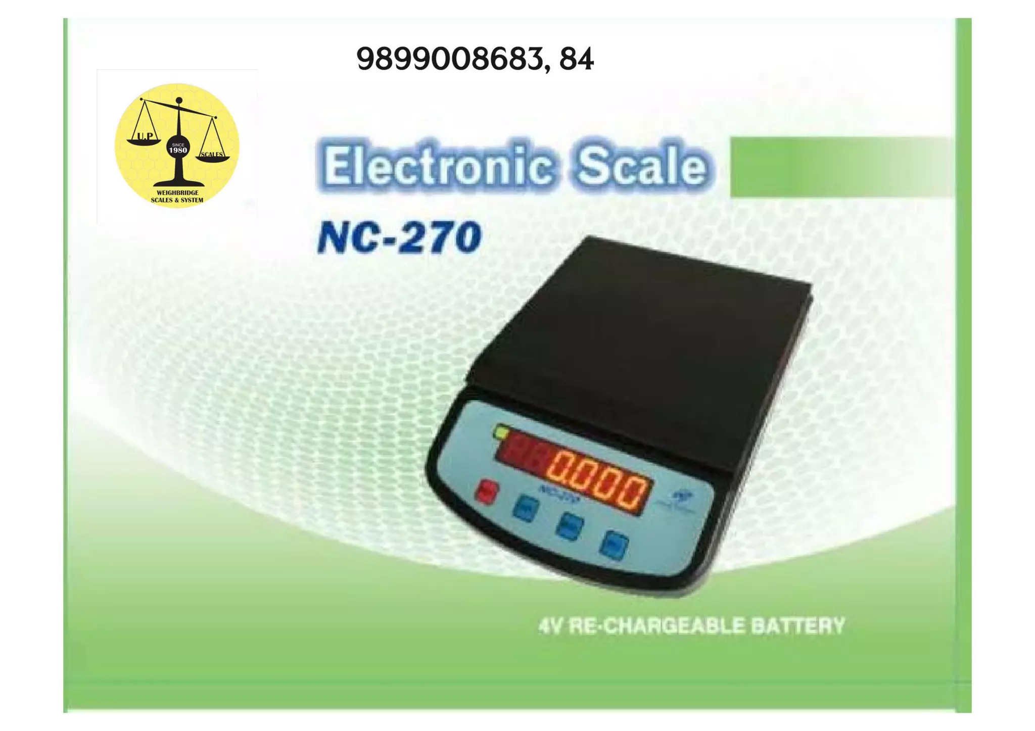 Weight Machine (UP Scales) | PDF