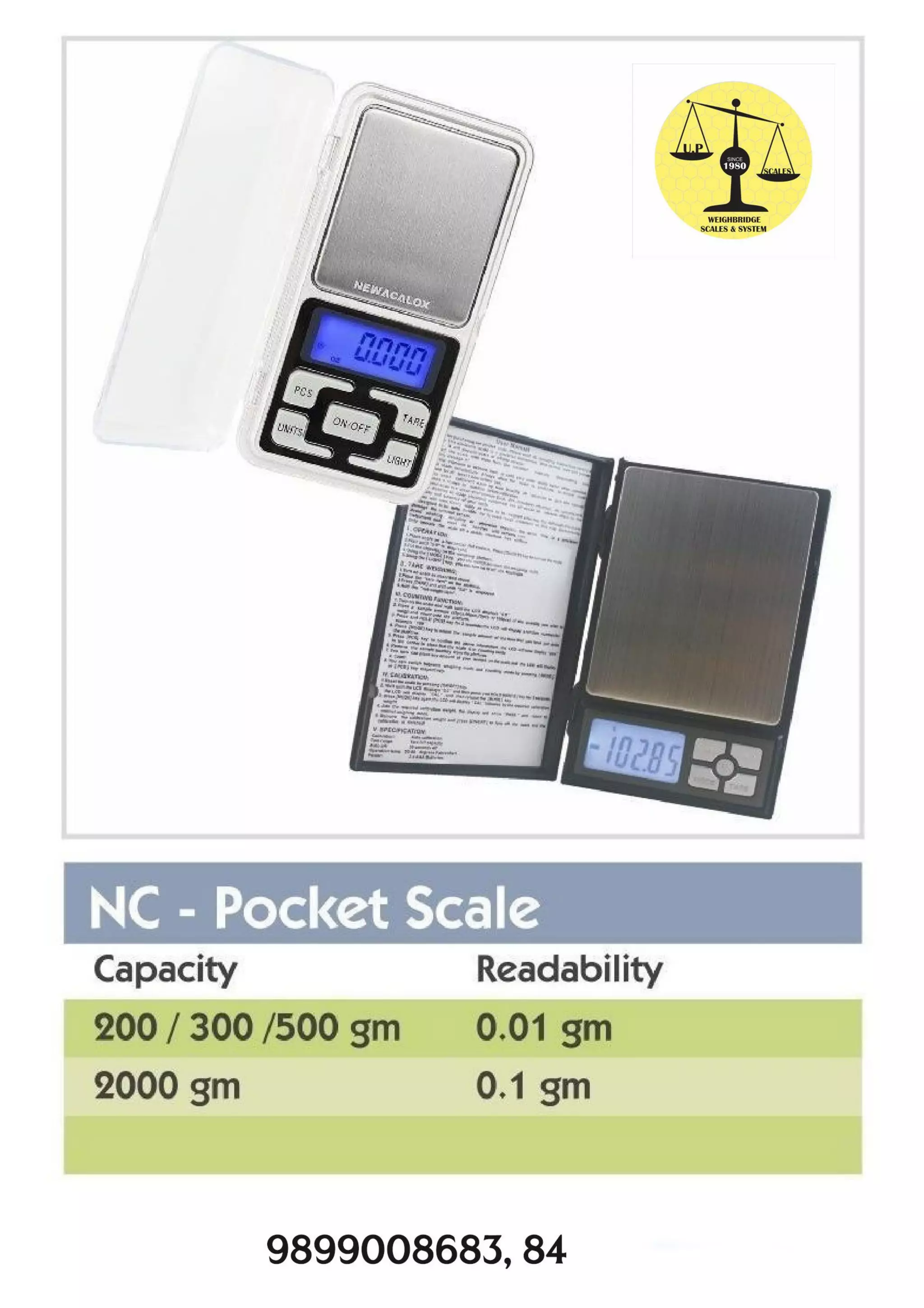 Weight Machine (UP Scales) | PDF