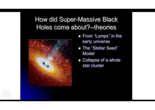 A Theoretical Review About Super Massive Black Holes | PDF