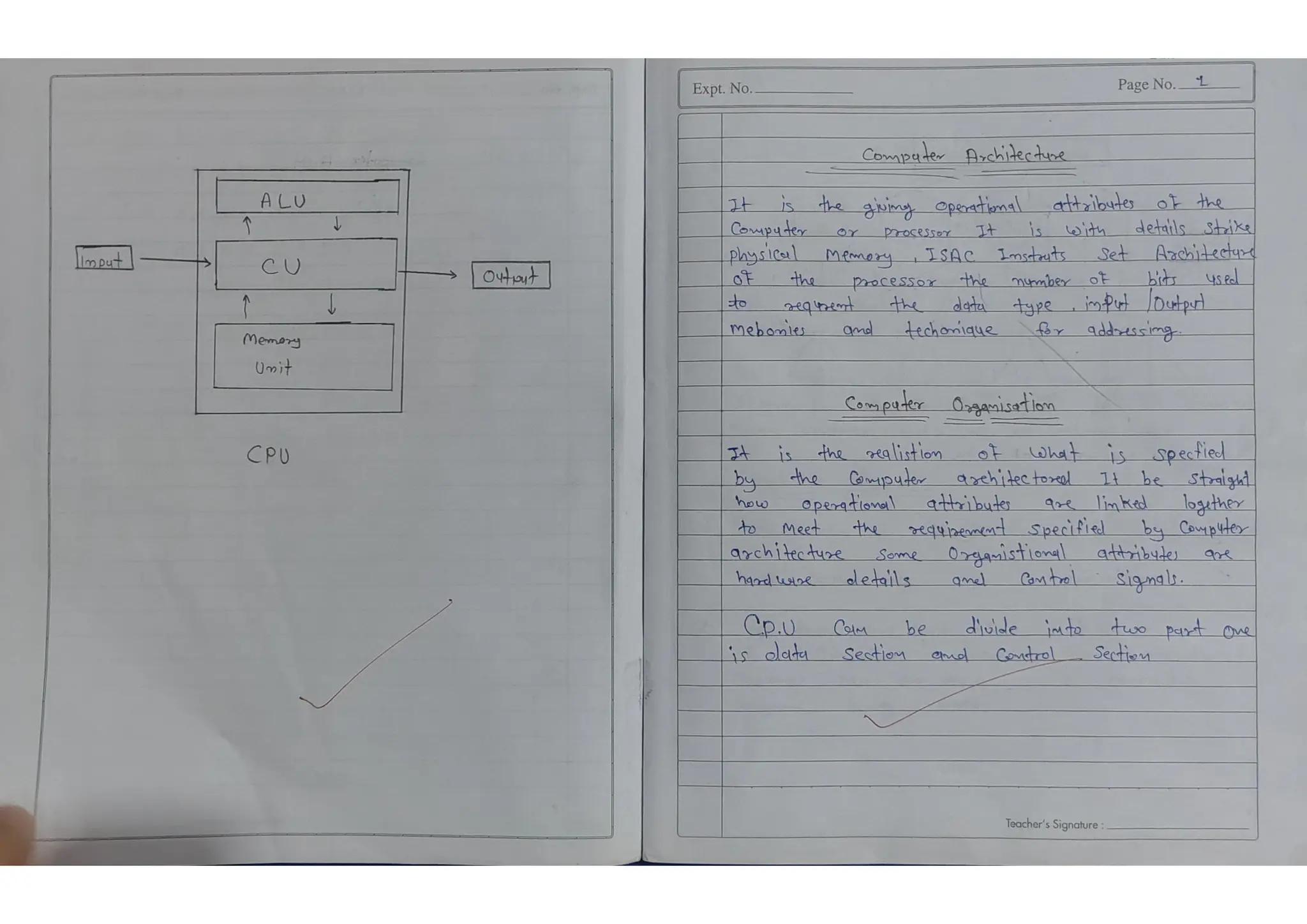 Computer organisation and architecture devsa | PDF