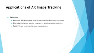 What is Augmented Reality Image Tracking | PPT
