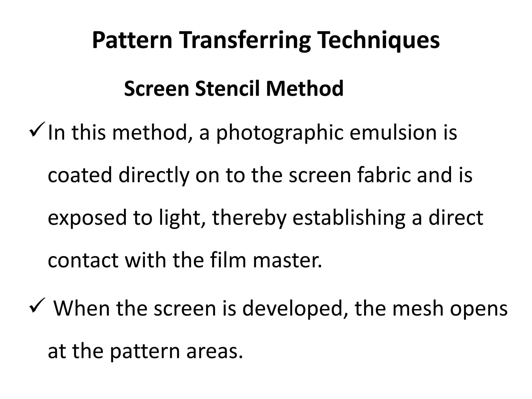 Image Transfer Techniques.pptx | Chemistry | Science
