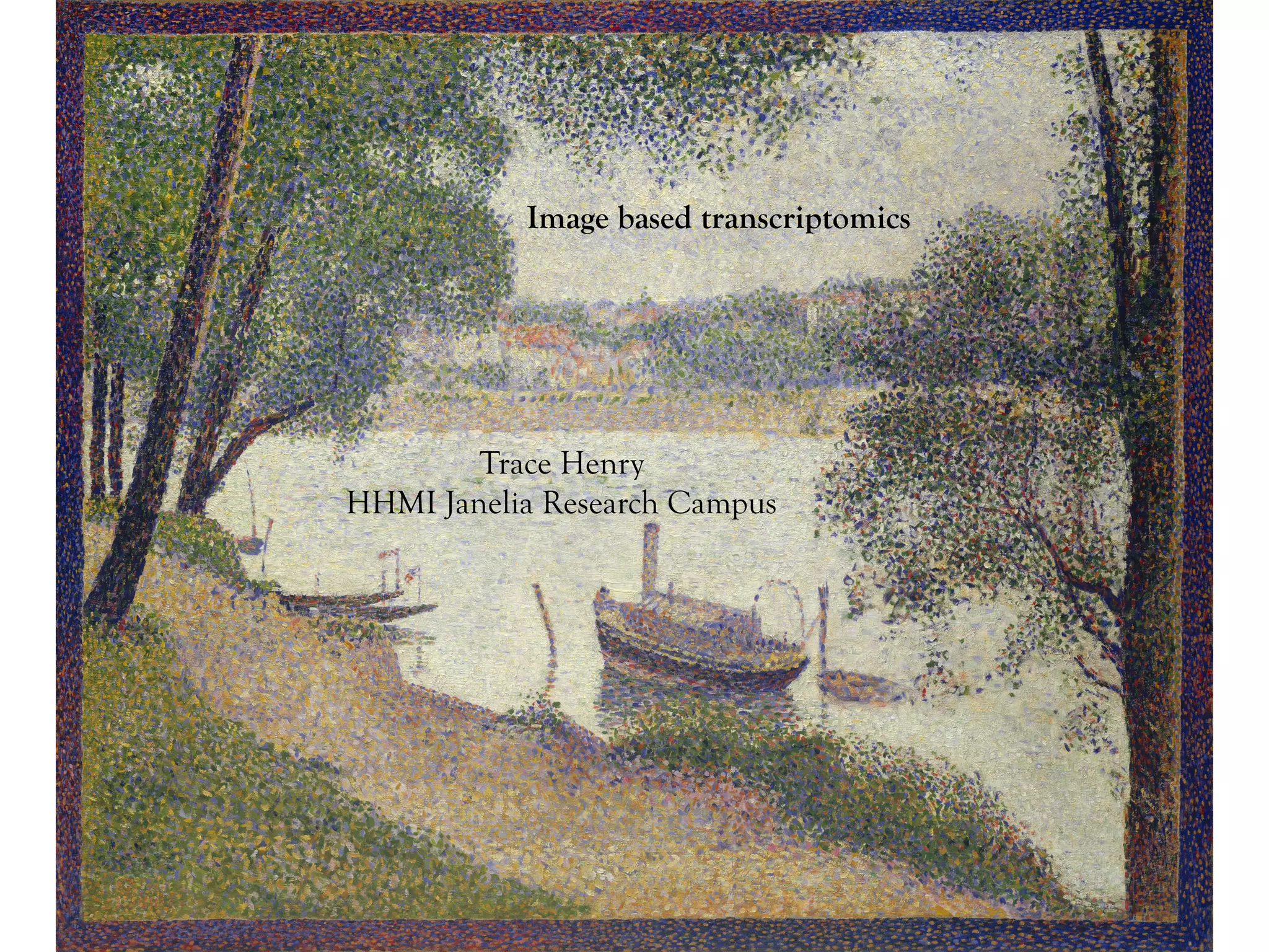 Image Based Transcriptomics: An Overview | PDF