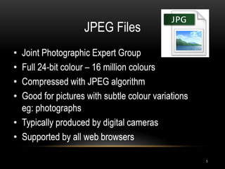 Image types,raster and vector graphics | PDF