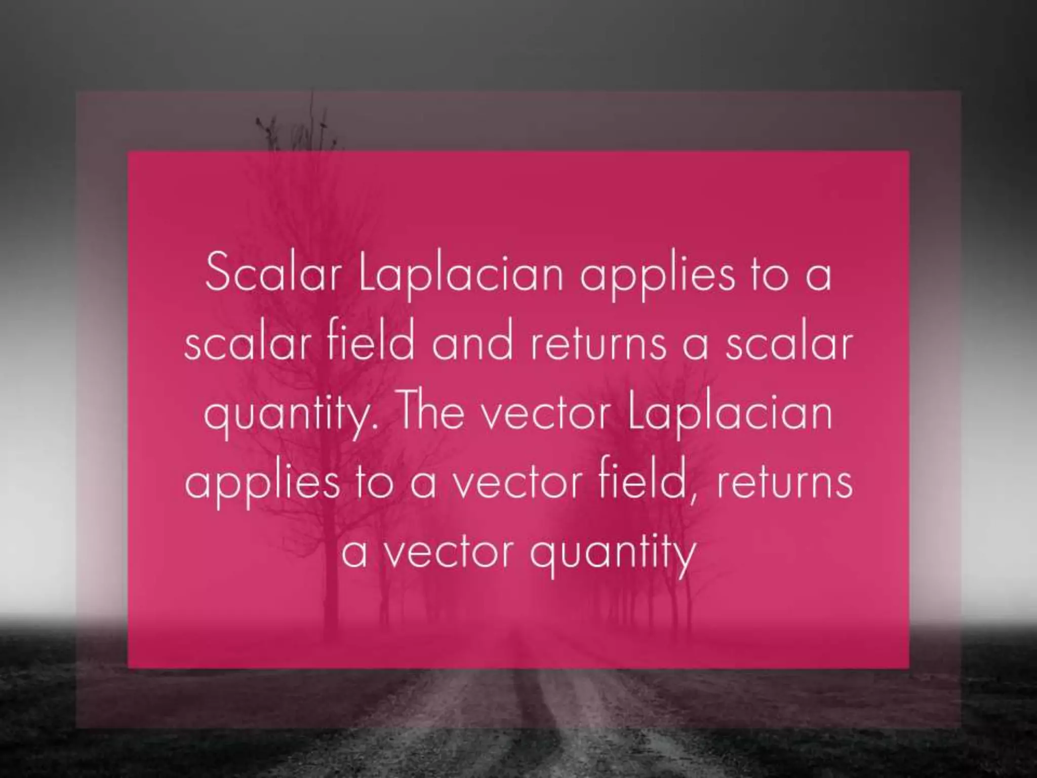 Laplace operator (Laplacian) | PPTX