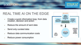 Imagimob presentation at the Stockholm IoT Investment Summit | PPTX