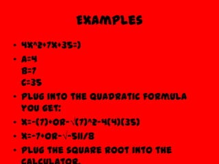 Imaginary numbers | PPTX