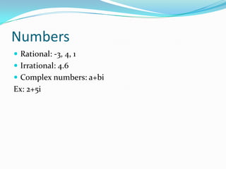 Imaginary numbers | PPTX