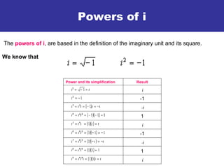 Imaginary numbers | PPT
