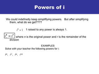 Imaginary numbers | PPT