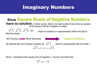 Imaginary Numbers | Ppt