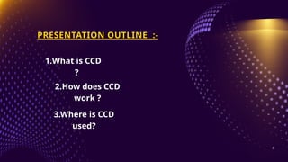 charge coupled device -Principle,working,construction. | PPTX