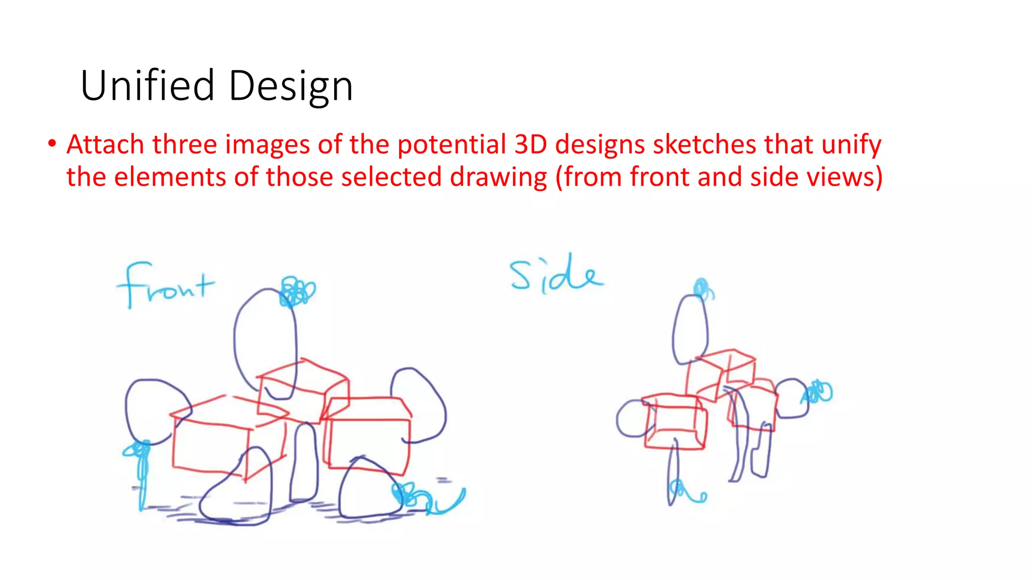 Imagination/Unity final design proposal example | PPTX