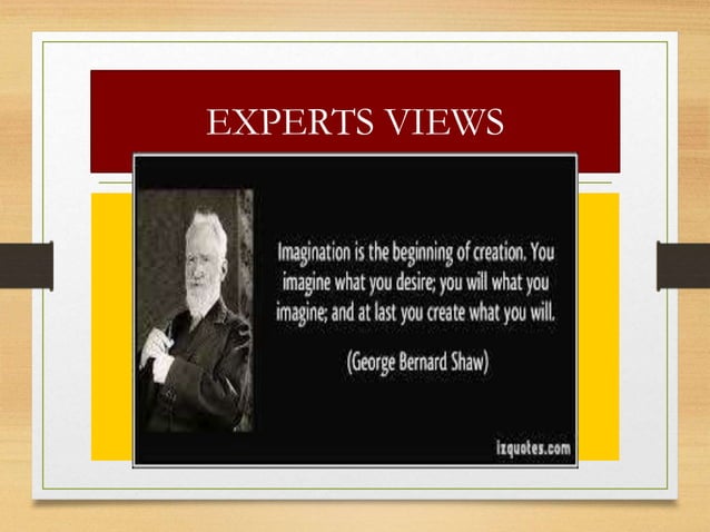 Imagination vs thinking | PPT