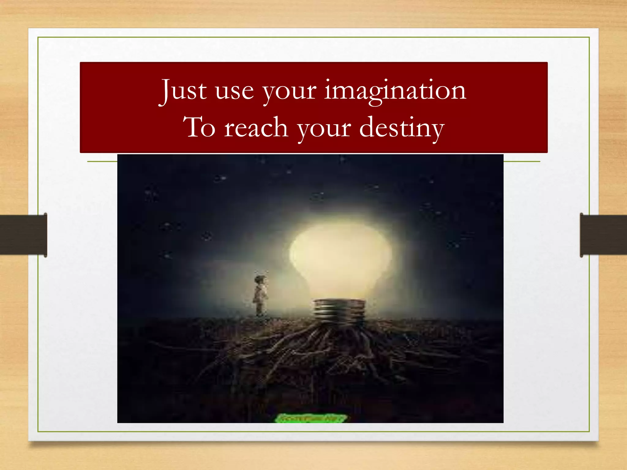 Imagination vs thinking | PPTX