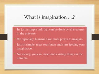 Imagination vs thinking | PPTX | Christianity | Religion & Spirituality