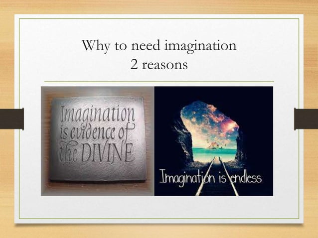 Imagination vs thinking | PPT