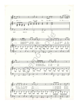 Imagine john lennon | PDF